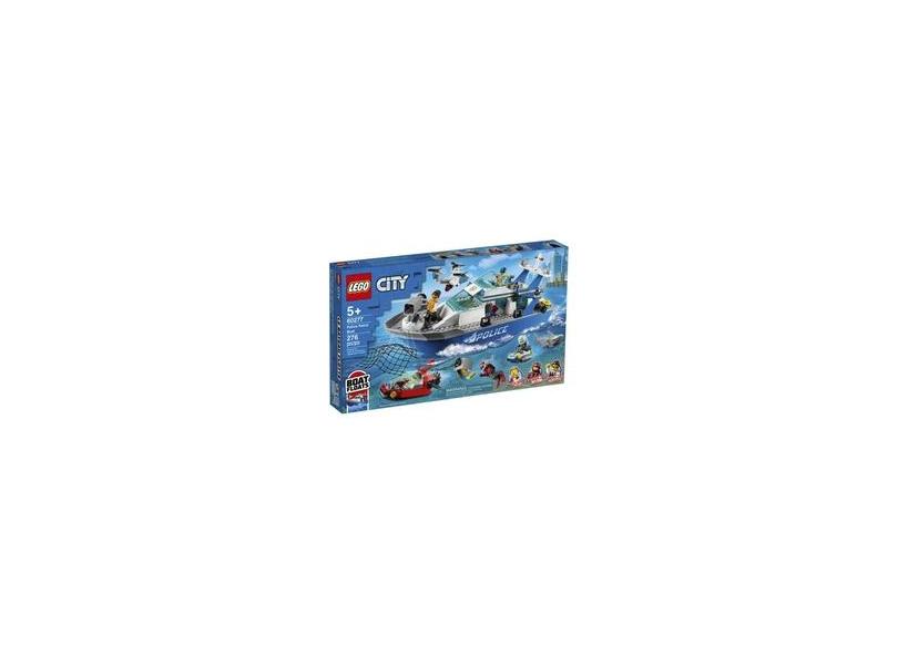 LEGO 60277 - Barco da Patrulha da Polícia com o Melhor Preço é no Zoom