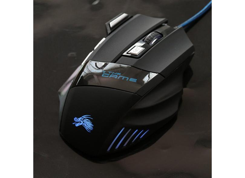 Wired cor de rato 7 Bot? O 2500dpi LED Computer USB Optical Mouse Gamer ...