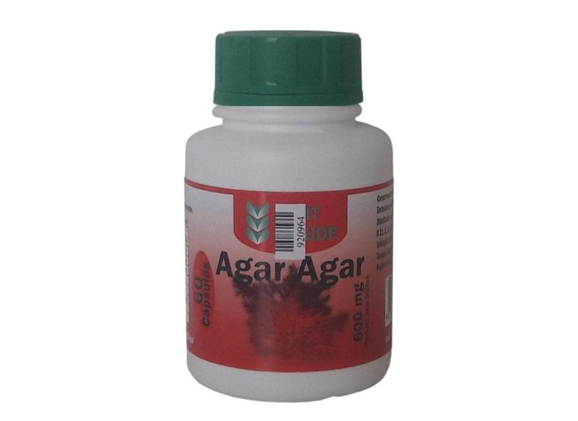 Agar Agar (Kit Com 12 Potes) - 720 Cápsulas com o Melhor Preço é no Zoom