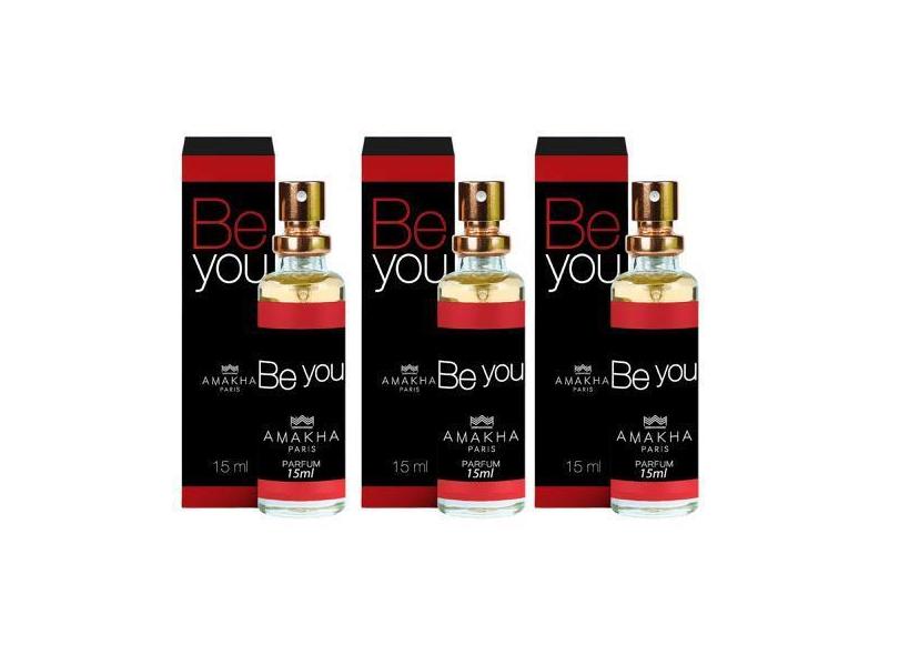 Kit 3 Perfumes Be You Amakha Paris 15 Ml com o Melhor Preço é no Zoom