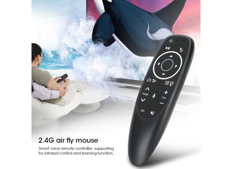 Mouse remoto, mouse Air Fly, controle remoto inteligente de voz ...