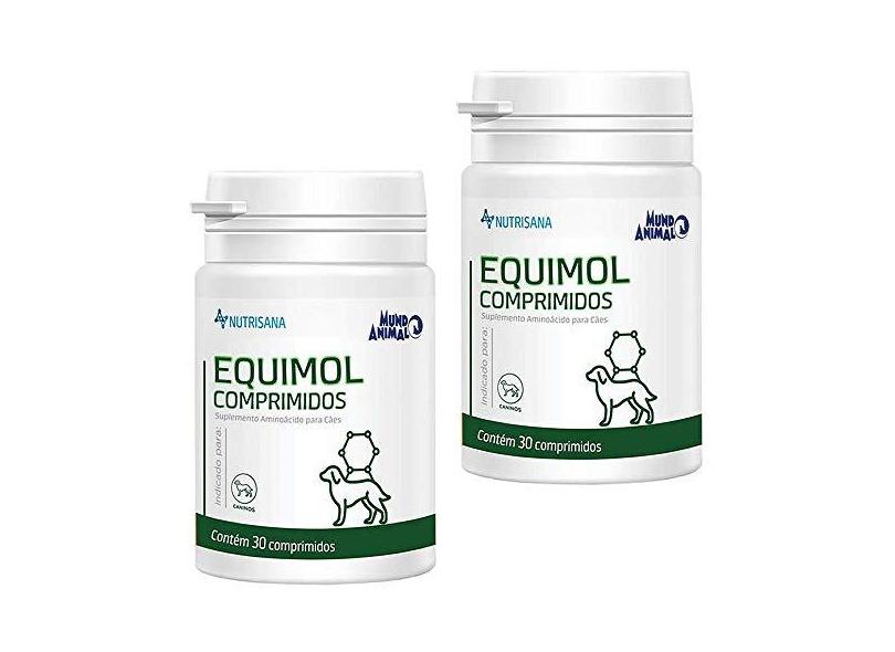 Kit 02Un Equimol Nutrisana 30 Comprimidos 48G - Mundo Animal com o ...