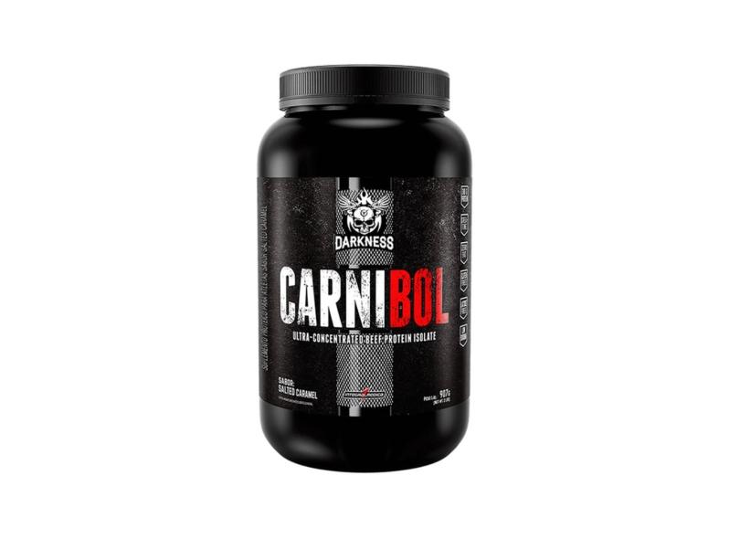 Suplemento Proteico Carnibol sabor Salted Caramel 907g -Darkness com o ...