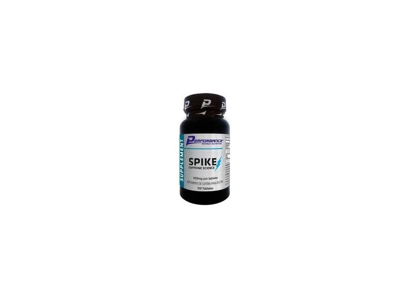 Spike Caffeine Science 105 Mg Performance Nutrition 120 Tabs com o ...