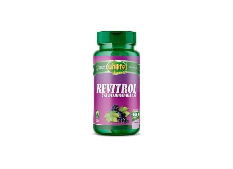 Uva Desidratada - Revitrol Em Cápsulas 500 Mg Unilife com o Melhor ...