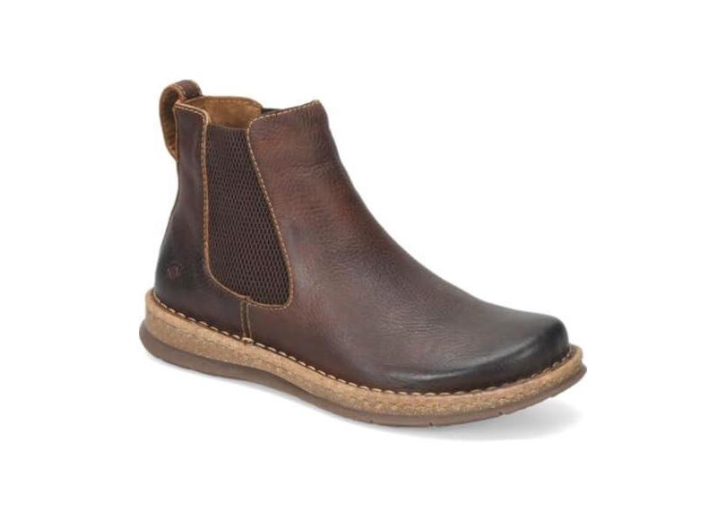 BORN Bota masculina Brody no tornozelo, Marrom escuro (castanho), 41 ...