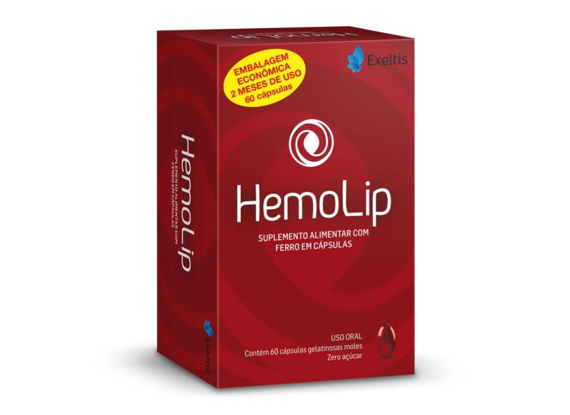 Hemolip com 60 Cápsulas 60 Cápsulas com o Melhor Preço é no Zoom