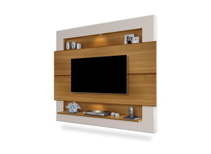 Painel para TV com Led Suspenso Milão Luapa suporta TV de ate 57 poleg ...