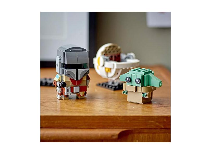 LEGO BrickHeadz Star Wars The Mandalorian & The Child 75317 Building ...