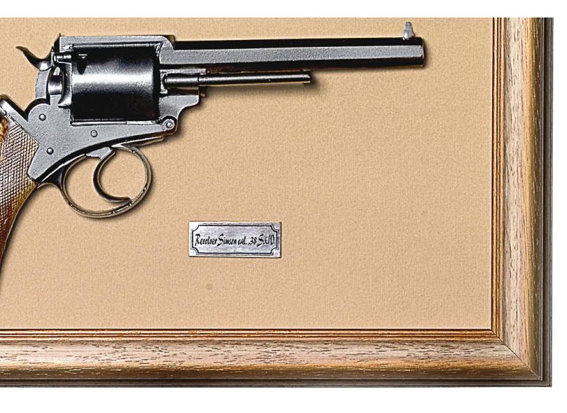 Quadro Réplica Arma Adams revolver - Clássico com o Melhor Preço é no Zoom