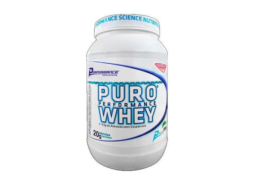 Puro Whey Performance Morango 909Gr - Performance Nutrition com o ...