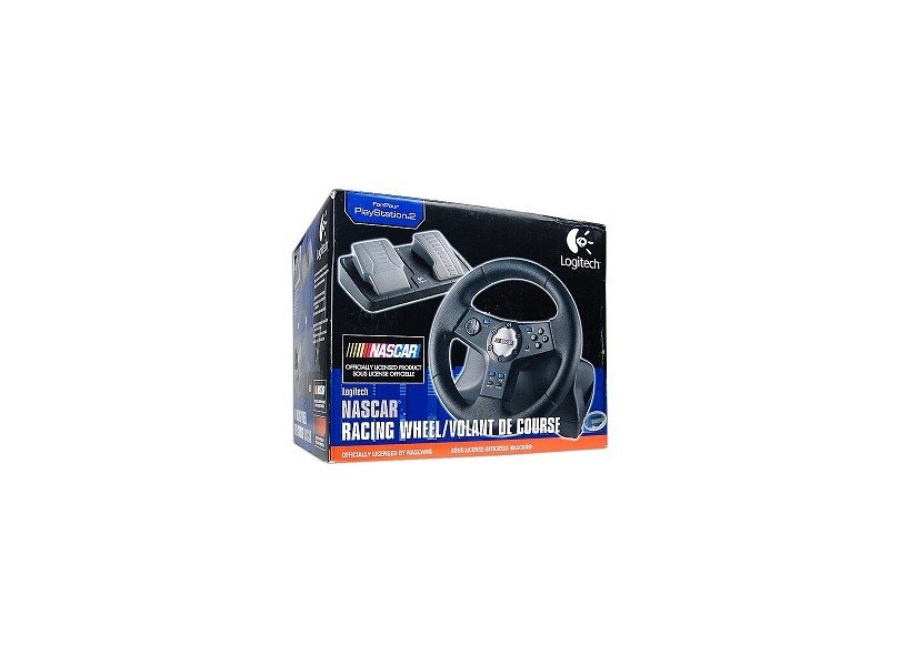 Volante PS2 NASCAR Racing Wheel - Logitech com o Melhor Preço é no Zoom