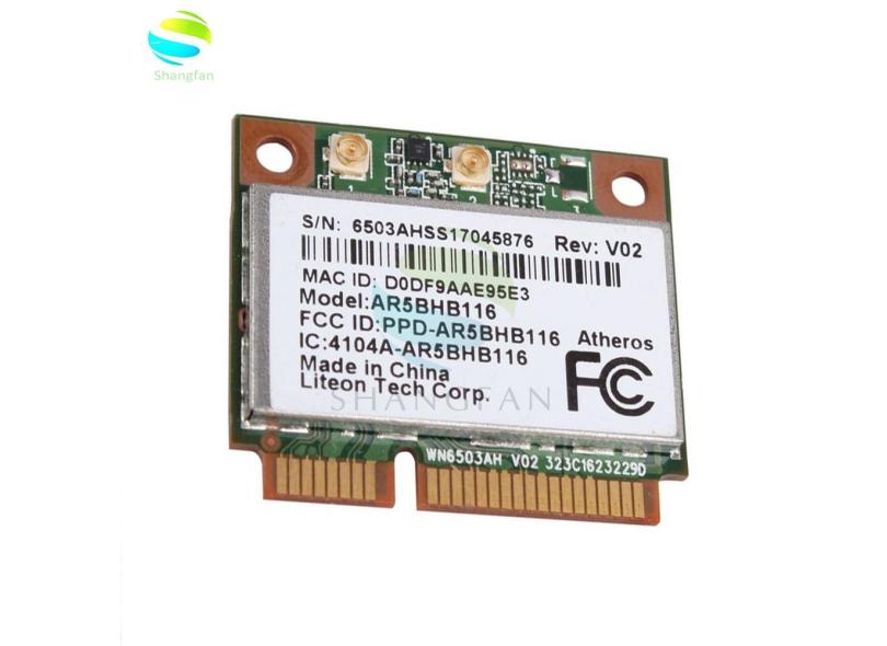 Placa de rede sem fio atheros ar9832 ar5bhb116 2.4/5 ghz single-chip ...