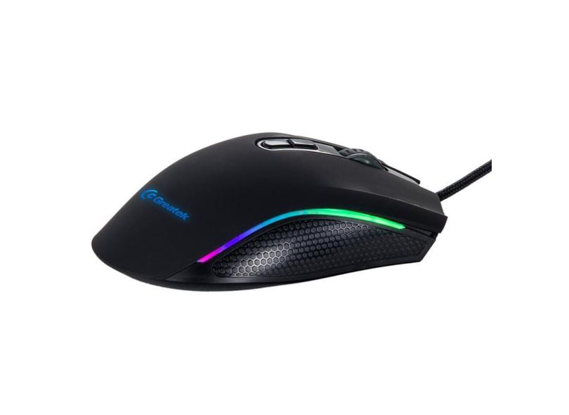Mouse Rgb Gamer Greatek Ares 6400 Dpi 7 Botões com o Melhor Preço é no Zoom