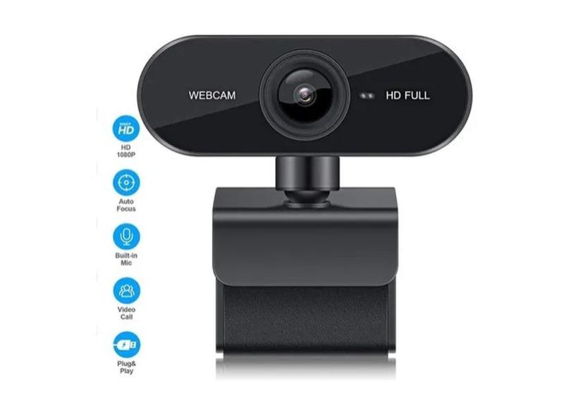 Webcam Full Hd 1080p Com Microfone 2.0 com o Melhor Preço é no Zoom