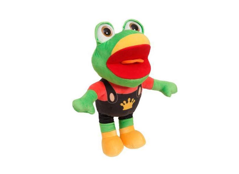 Boneco Sapo Jorge Fantoche Personagem Youtube 42cm Fofinho - Baby Brin ...