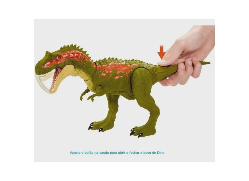 Jurassic World Dinossauro Albertosaurus Primal Attack - Mattel com o ...