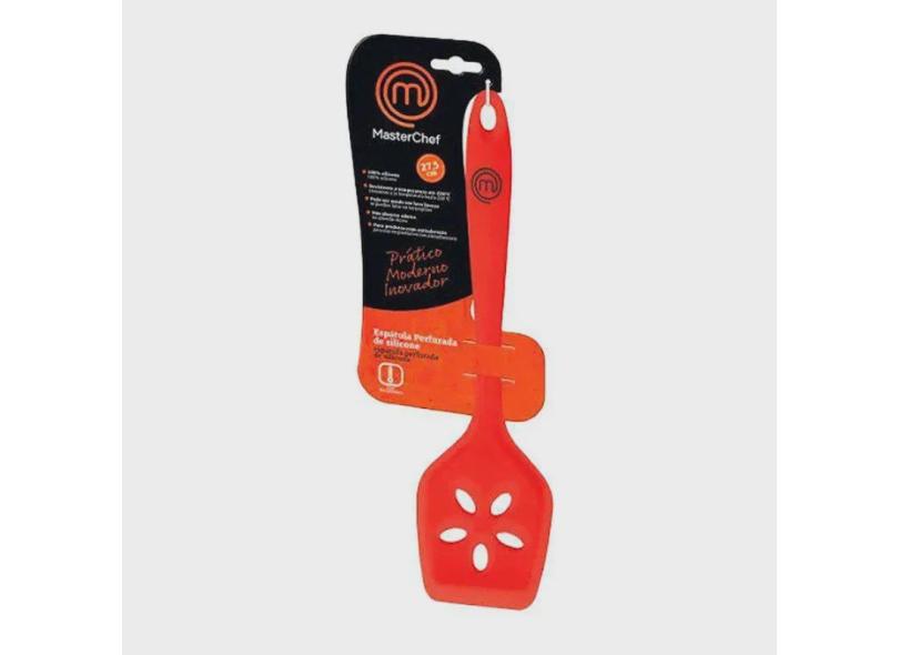 Espátula Perfurada em Silicone 27,5cm - MasterChef em Promoção é no Buscapé