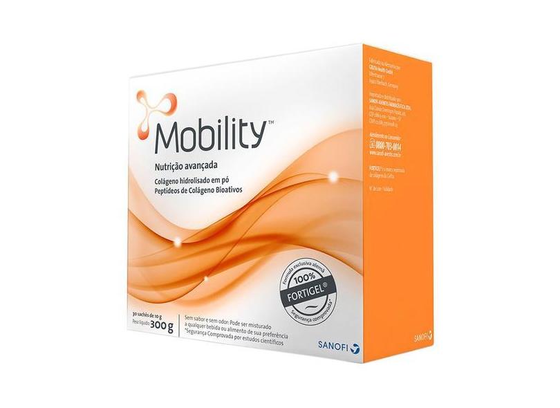 Mobility Colágeno Hidrolisado Com 30 Sachês De 10G - Sanofi com o ...