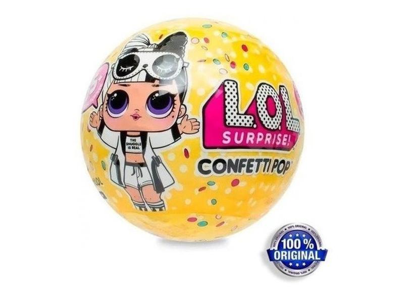 Lol Confetti Pop 9 Surpresa Lol Surprise Lol Confete Serie 3 com o ...