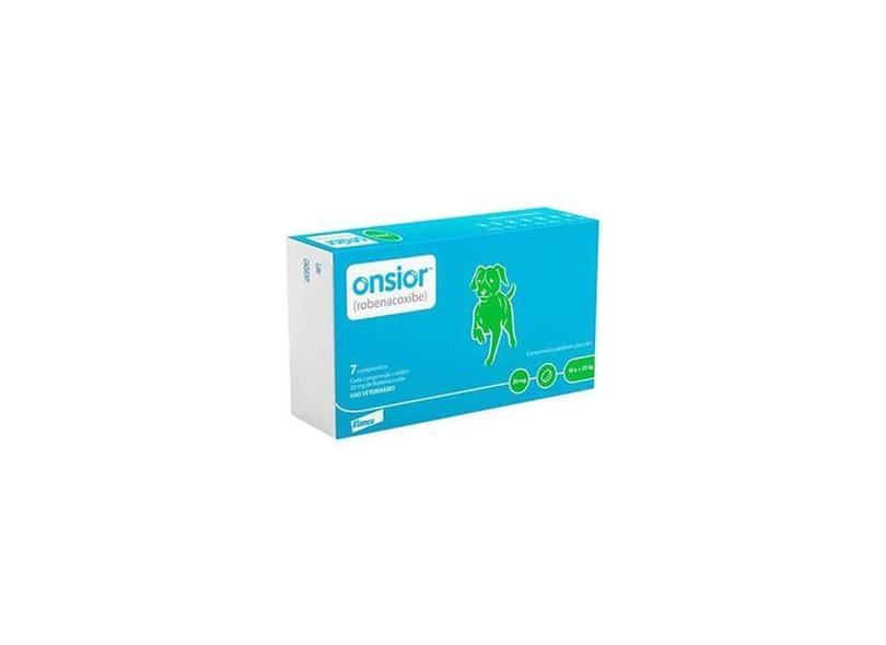 Onsior 20mg 10 a 20Kg 7 Suplemento Cães - Elanco com o Melhor Preço é ...