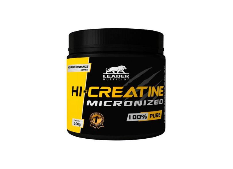 Creatine Micronized 100 Pure 300g Leader Nutrition 300g Em