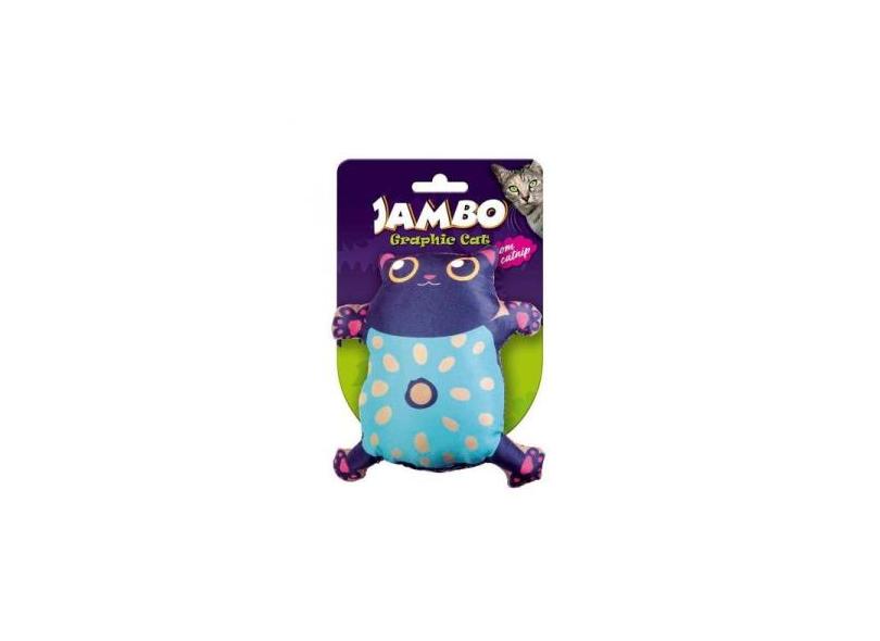 Brinquedo Cat Grafic Cute Jambo para Gatos Azul - Jambo Pet com o ...