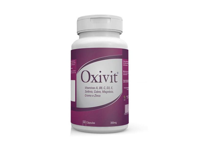 OXIVIT SUPLEMENTO ALIMENTAR À BASE DE VITAMINAS E MINERAIS 60Caps ...