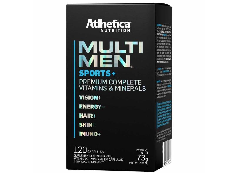 MULTI MEN SPORTS+ - 120 CáPSULAS - ATLHETICA NUTRITION com o Melhor ...