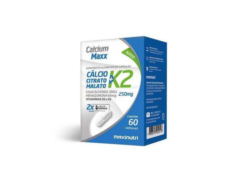 Suplemento Calcium Maxx Absorção de Cálcio - Maxinutri com o Melhor ...