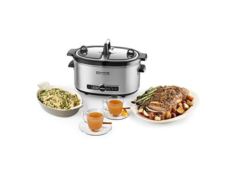 Panela Elétrica KitchenAid KSC6222SS, 4 Ajustes, Aço Inoxidável, Prata ...