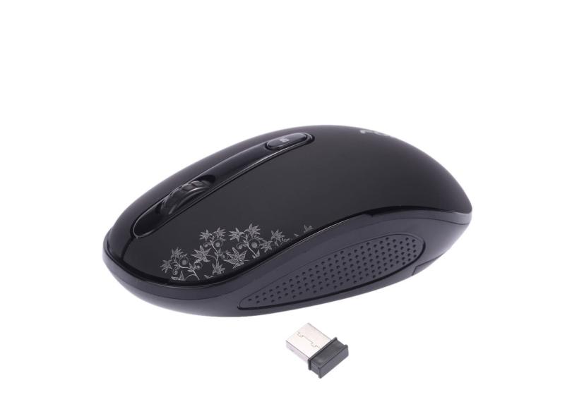 Forev 2.4G sem fio ergonómico móvel Optical Power Saving mouse sem fio ...