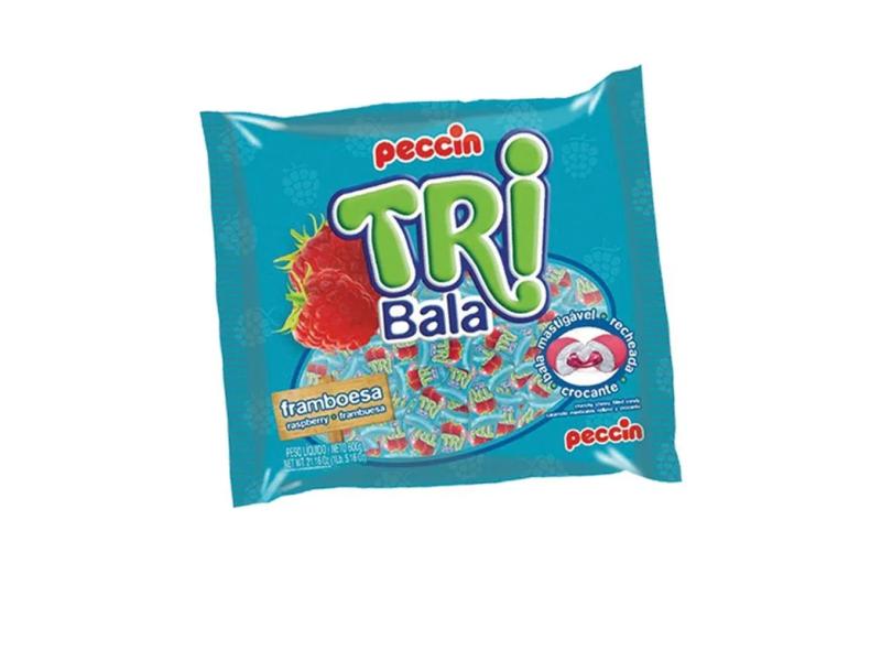 Bala Tri Framboesa 500g Peccin com o Melhor Preço é no Zoom
