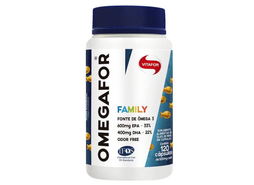 Ômegafor Family Ômega 3 Vitafor 120 cápsulas com o Melhor Preço é no Zoom