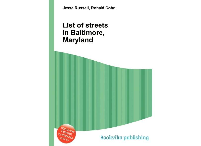 List Of Streets In Baltimore, Maryland com o Melhor Preço é no Zoom