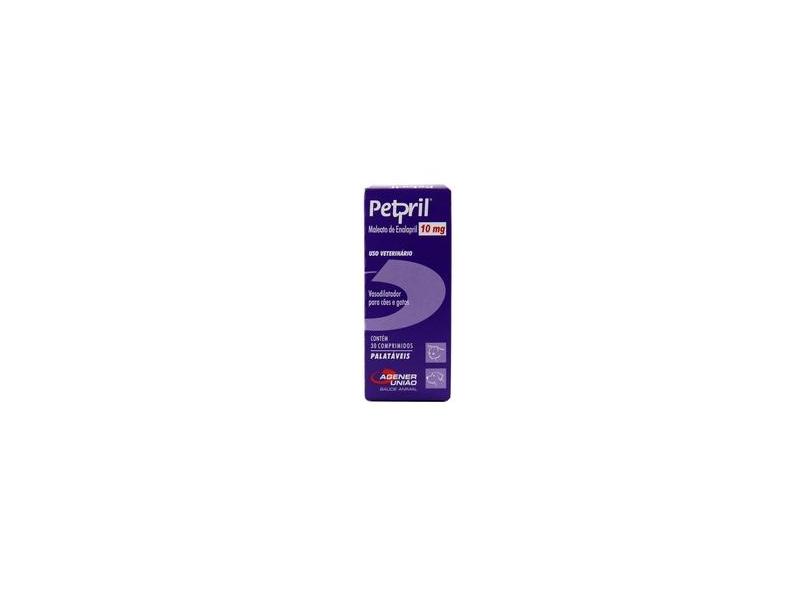 Petpril 10mg - Vasodilatador Para Cães E Gatos - Agener União - 30 ...
