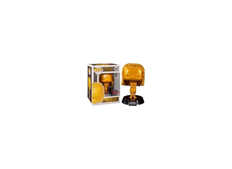 Boneco Star Wars Princess Leia Gold Special Edition Pop Funko 287 ...