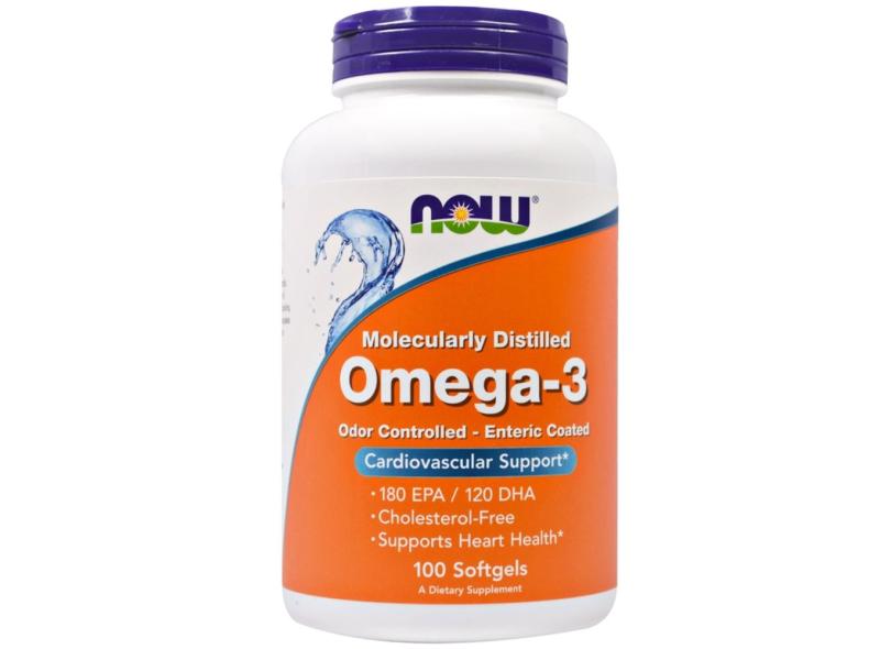 Omega-3 Now Foods 100 Cápsulas Softgels com o Melhor Preço é no Zoom