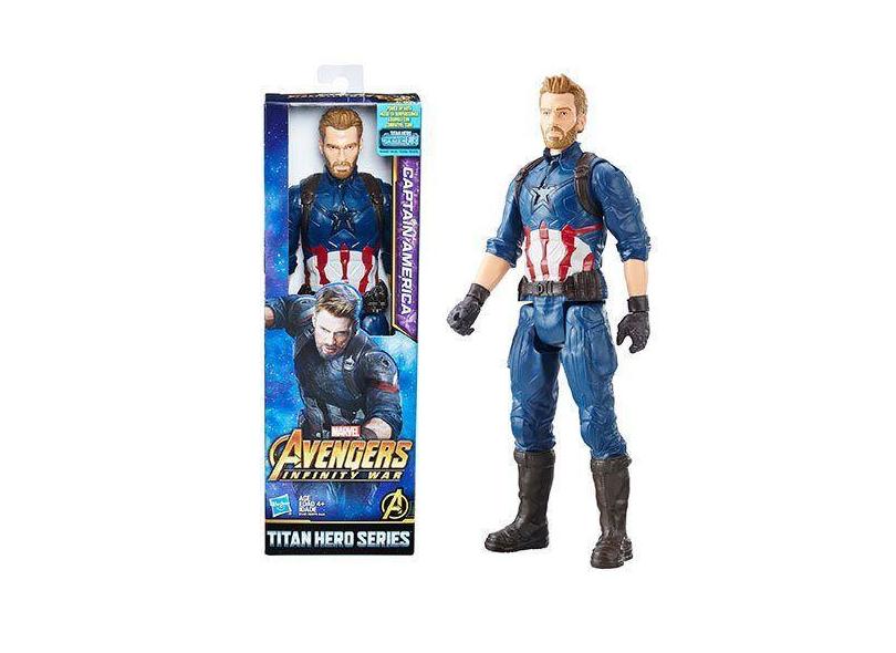Boneco Capitão América Guerra Infinita - Hasbro em Promoção é no Banco PAN