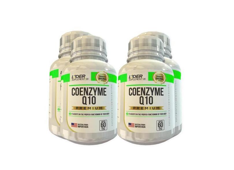 Coenzima Q10 Caps 100Mg 60 Cápsulas Kit Com 4 Potes - Lider Vendas com ...