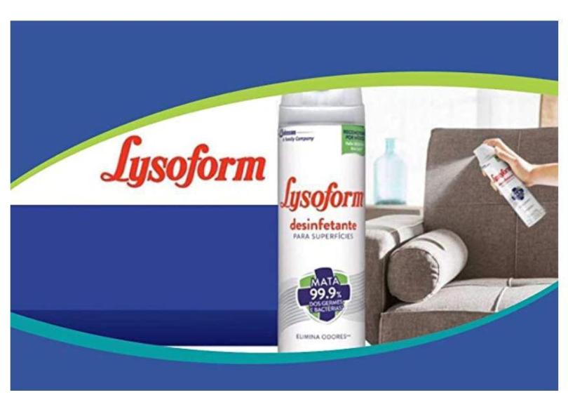 Lysoform Spray 360Ml Kit Com 2 Unidades com o Melhor Preço é no Zoom