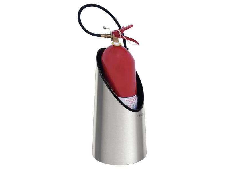 Porta Extintor Tramontina Supremo em Aço Inox com Acabamento Scotch ...