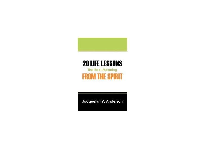 20 Life Lessons from the Spirit com o Melhor Preço é no Zoom