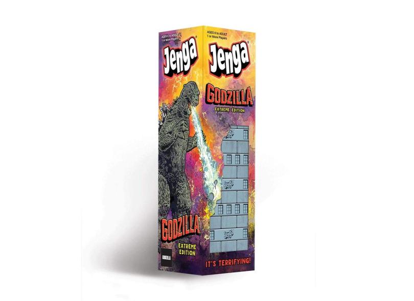 Jogo Jenga usaopoly Godzilla Extreme Edition colecionável em Promoção é ...