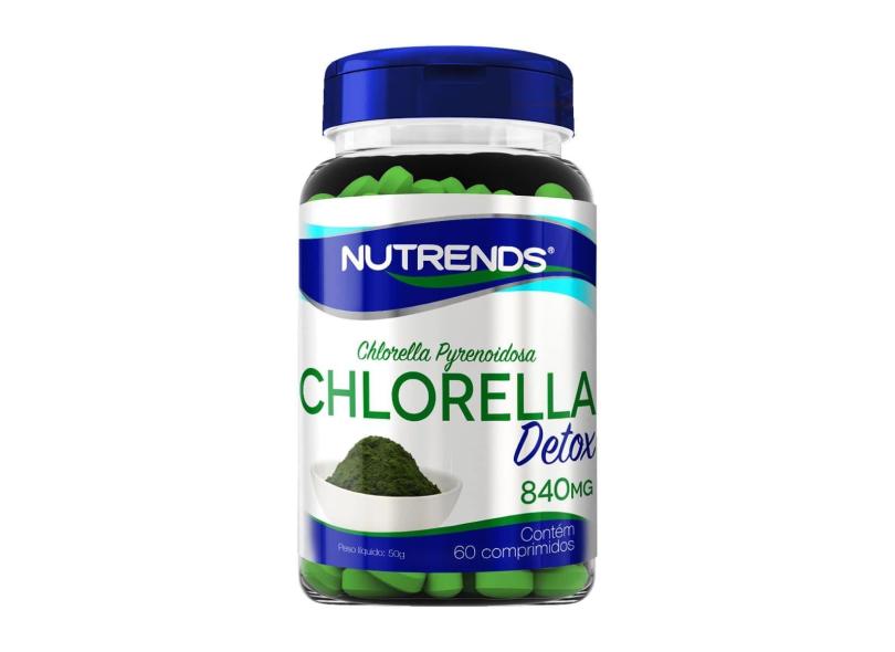 Chlorella Detox 840mg - 60 Comprimidos - Nutrends em Promoção é no Buscapé
