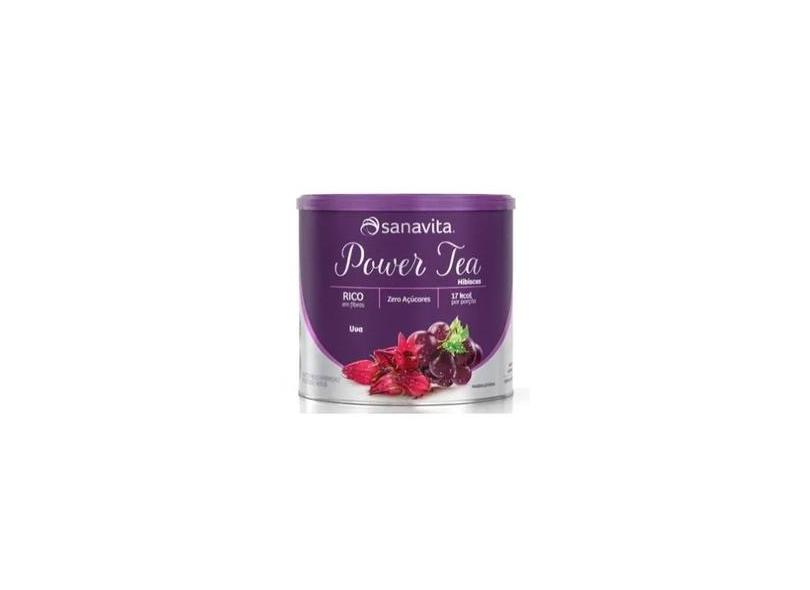 POWER TEA HIBISCUS UVA 200G - SANAVITA com o Melhor Preço é no Zoom