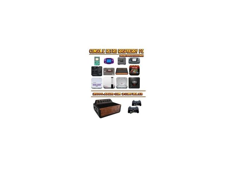 Console Retro Mini Atari - 25.000 jogos - RETROPIE com o Melhor Preço é ...