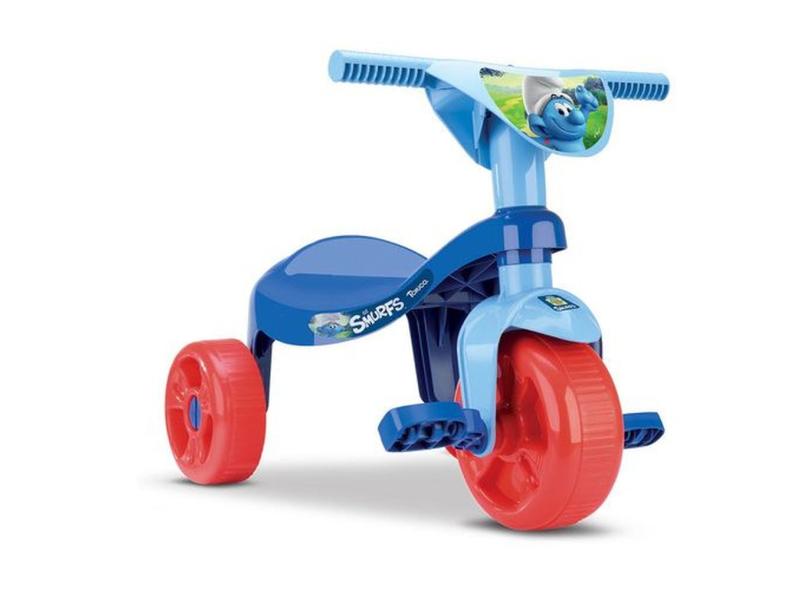 Velocípede Infantil Smurfs Triciclo - Samba Toys em Promoção é no Buscapé
