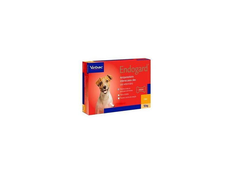 Endogard Vermífugo P/ Cães 10Kg C/ 2 - Virbac com o Melhor Preço é no Zoom