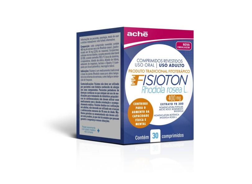 Fisioton 400mg com 30 comprimidos Aché 30 Comprimidos Revestidos com o ...